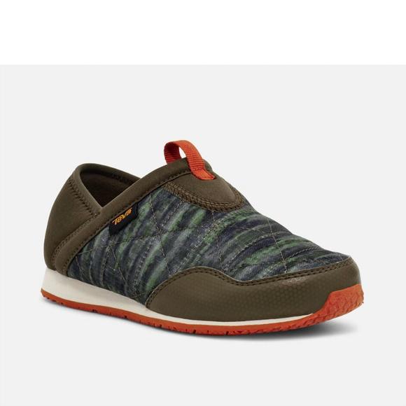 Teva | Shoes | New Teva Kids Reember Moc Sneaker In Dark Olive Tie Dye ...